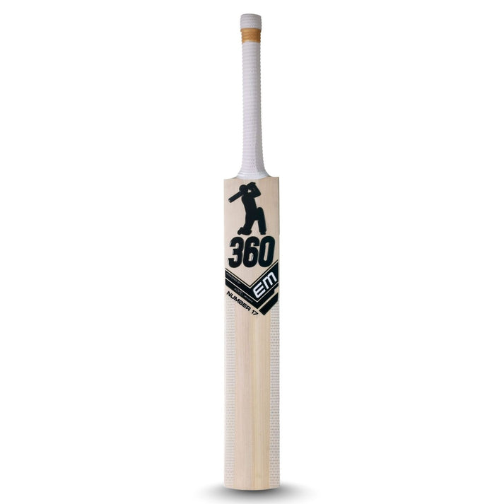 EM 360 Number 17 Kashmir Willow Cricket Bat – ABD 360 Flagship Kashmir ...