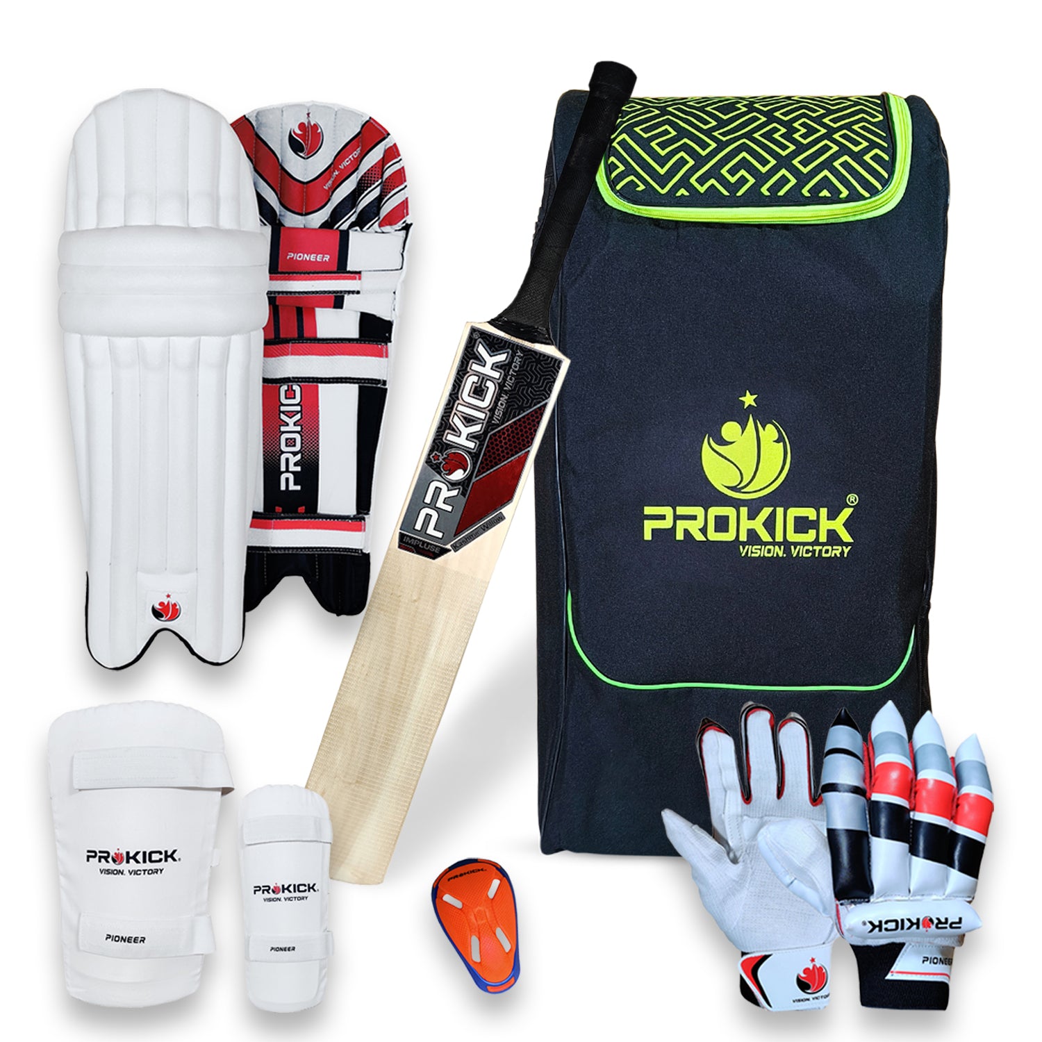 Prokick Megakit Kashmir Willow Full Cricket Kit – Prokicksports